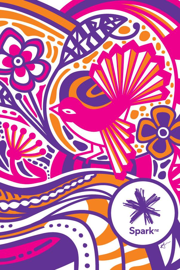 SPARK NZ: Modem Illustration – katehursthouse